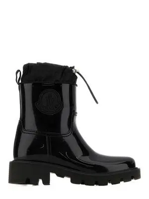Moncler Rubber Kick Stream Ankle Boots - Black
