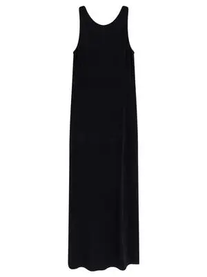 Max Mara Mxppania Stretch Viscose Long Dress - Multicolor