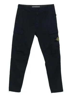 Stone Island Cotton Cargo Trousers - Multicolor