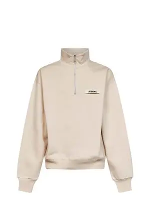 Jacquemus JACQUEMUS Gros Grain Zipped Rollneck Sweatshirt Multicolor
