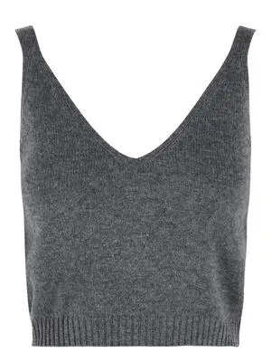 LISA YANG Cashmere Tank Top - Gray