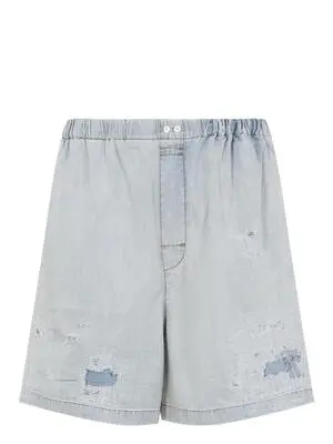 Acne Studios Cotton Shorts - Blue