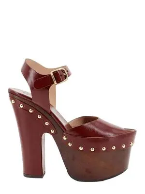 Chloé Meret Sandals With Oversized Platform - Multicolor