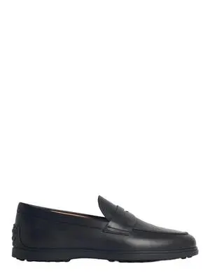 TOD'S TOD'S Leather Loafers Black