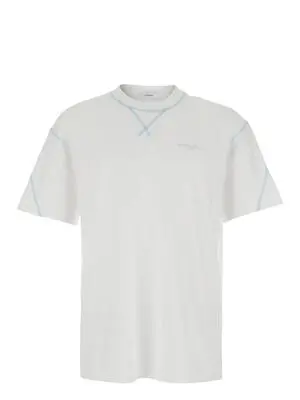 Givenchy T-shirt With Logo On Front In Cotton For - White