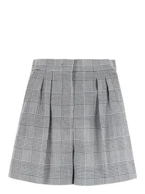 Max Mara MAX MARA Agoraio Virgin Wool Shorts Blue