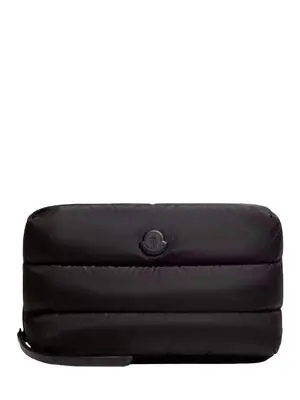 Moncler Nylon Caradoc Beauty Case With Metal Logo - Multicolor