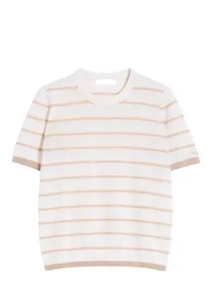 Max Mara Cashmere And Silk Yarn Sweater - Multicolor