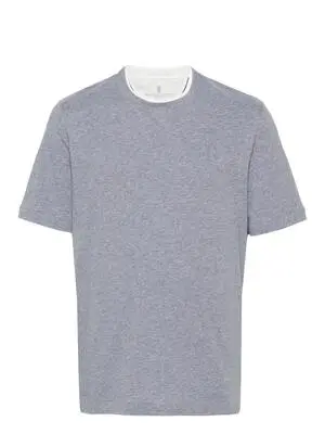 Brunello Cucinelli Grey T-shirts & Vests T-shirts - Gray