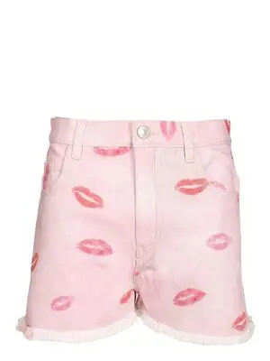 Isabel Marant Étoile Lesia Kiss Denim Shorts - Multicolor