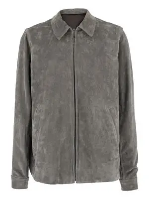 Rick Owens RICK OWENS Suede Jacket Multicolor