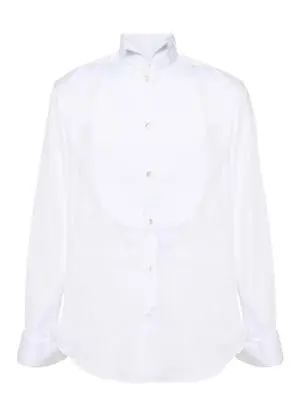 Giorgio Armani Cotton Smoking Shirt - Multicolor