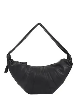 LEMAIRE Croissant Large Handbag - Black