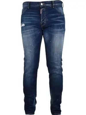 Dsquared2 Teddy Fit Denim Trousers - Blue