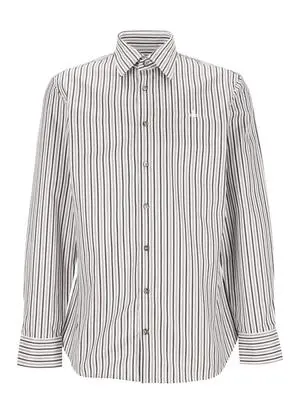 VIVIENNE WESTWOOD Striped Ghost Shirt - Gray