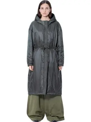 Max Mara Hooded Quilted Coat - Multicolor
