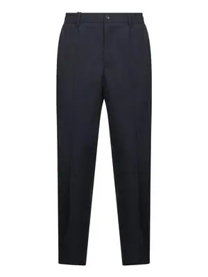 Tagliatore TAGLIATORE Stretch Virgin Wool Blend Trousers Multicolor