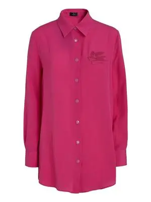 Etro Classic Collar Button Up Long Sleeve Shirt - Multicolor
