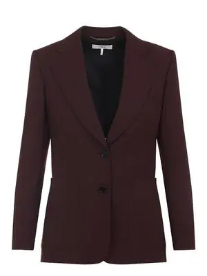 Chloé Wool Jacket - Multicolor