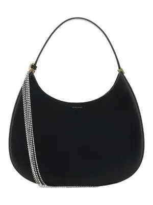Magda Butrym Leather Vesna Large Shoulder Bag - Black