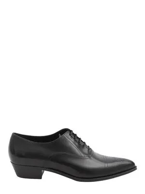 Celine Cadillac Leather Oxford Shoes - Multicolor