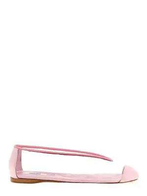 Moschino MOSCHINO PVC Ballet Flats Pink