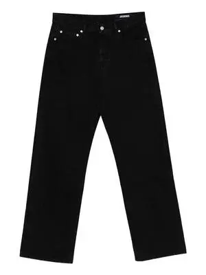 Jacquemus Regular & Straight-leg Jeans - Black