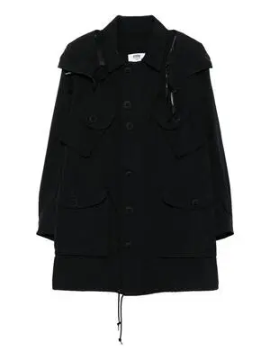 Junya Watanabe Nylon Parka Coat - Multicolor