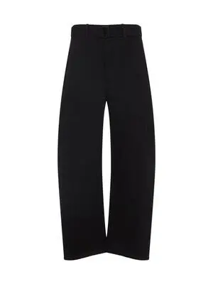 LEMAIRE Twisted Belted Pants - Black