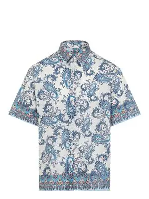 Etro Etro Easy Shirt Men Blue