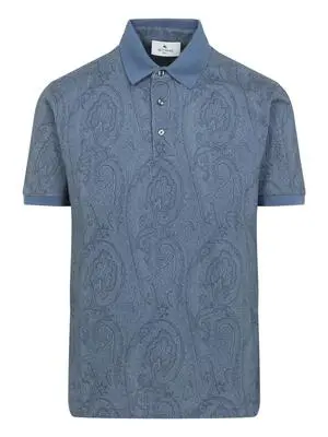 Etro Roma Polo - Blue