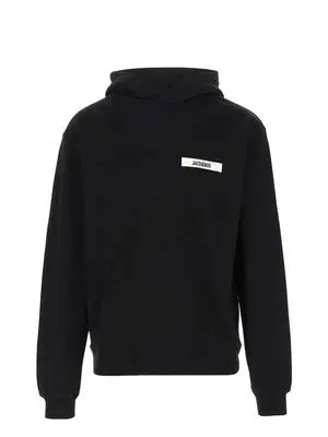 Jacquemus Hooded Sweatshirt - Black
