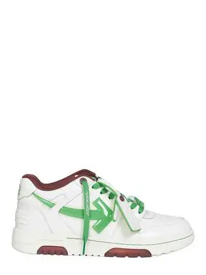 Off-White OFF-WHITE Leather Out Off Office Sneakers Multicolor