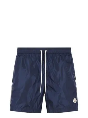 Moncler Moncler Navy Polyamide Swimsuit Men Blue