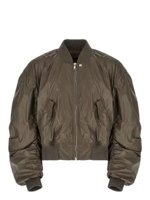 Rick Owens RICK OWENS Secchia Flight Bomber Jacket Gray