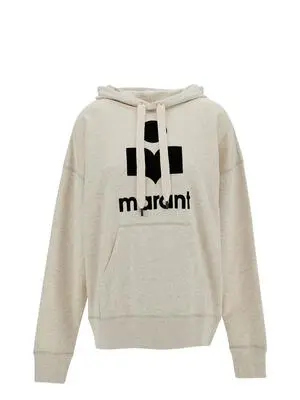 Isabel Marant Étoile ISABEL MARANT ETOILE Cotton Blend Oversized Hooded Sweatshirt Multicolor