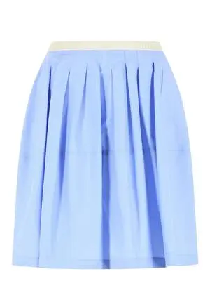 MARNI Marni Blue Iris Cotton Skirt Women