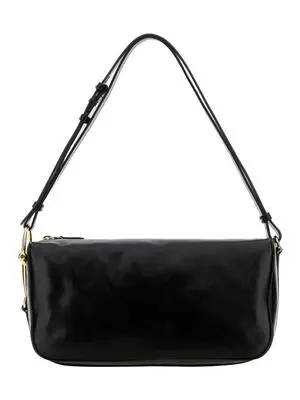 Gucci Smooth Calfskin Shoulder Bag - Black