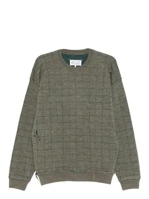 MAISON MARGIELA Wool Crew Neck - Green