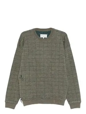 MAISON MARGIELA Wool Crew Neck - Green