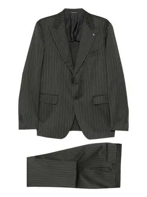 Tagliatore Grey Suits Single Breasted Suits - Gray