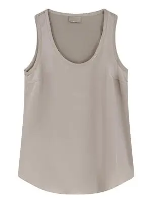 Brunello Cucinelli Stretch Silk Top - Multicolor