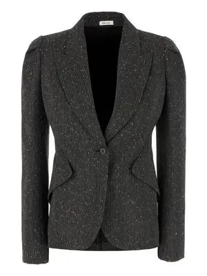 Alexander McQueen Tailored Blazer Multicolor