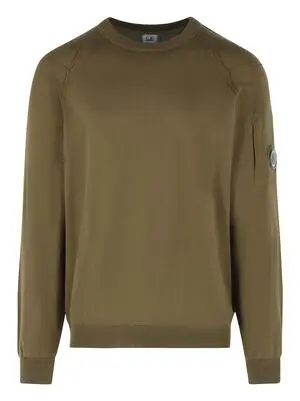 C.P. COMPANY Cotton Sweater - Green