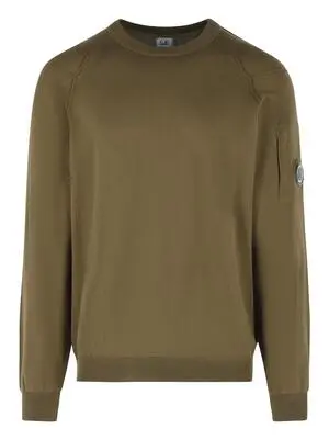 C.P. COMPANY Cotton Sweater - Green