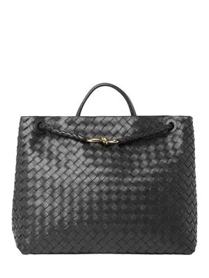 Bottega Veneta Andiamo Handbag - Black
