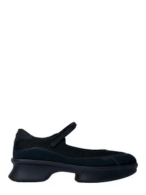 Prada Logo Motif Shoes - Black