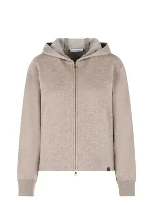 Max Mara Cashmere Virgin Wool Sweatshirt - Cream