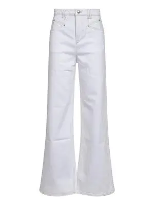 Isabel Marant Étoile Cotton Denim Lemony Jeans - Multicolor