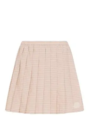 Moncler Gingham Pleated Skirt - Multicolor